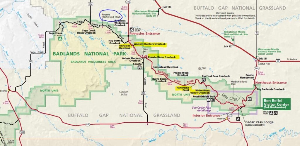 Badlands National Park - Maslulim America
